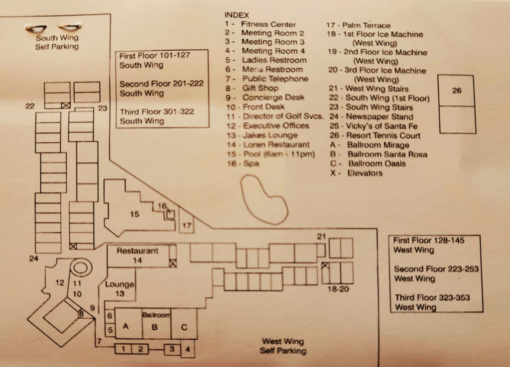 Indian Wells Map - Concierge2go